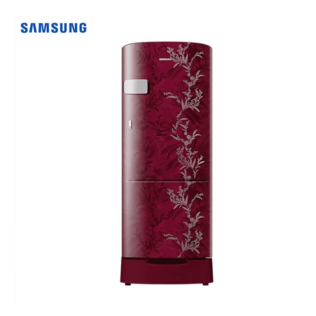 SAMSUNG RR20C2Z226U/IM 192 Litres Single Door Mystic Red Refrigerator ...